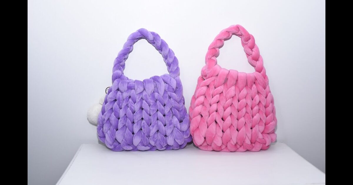Project Give: Finger-Knitted Totes | The Bridge