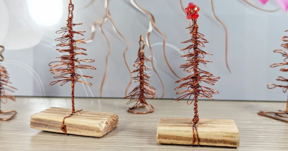 Wire Christmas Trees | The Bridge